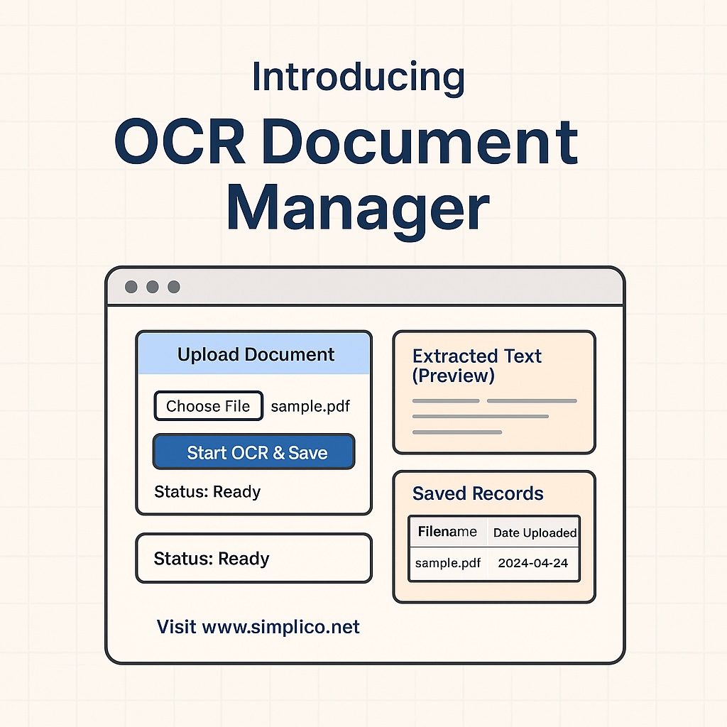 แนะนำ OCR Document Manager: แปลงเอกสารเป็นข้อความได้ง่ายๆ บนเว็บ - Simplico
