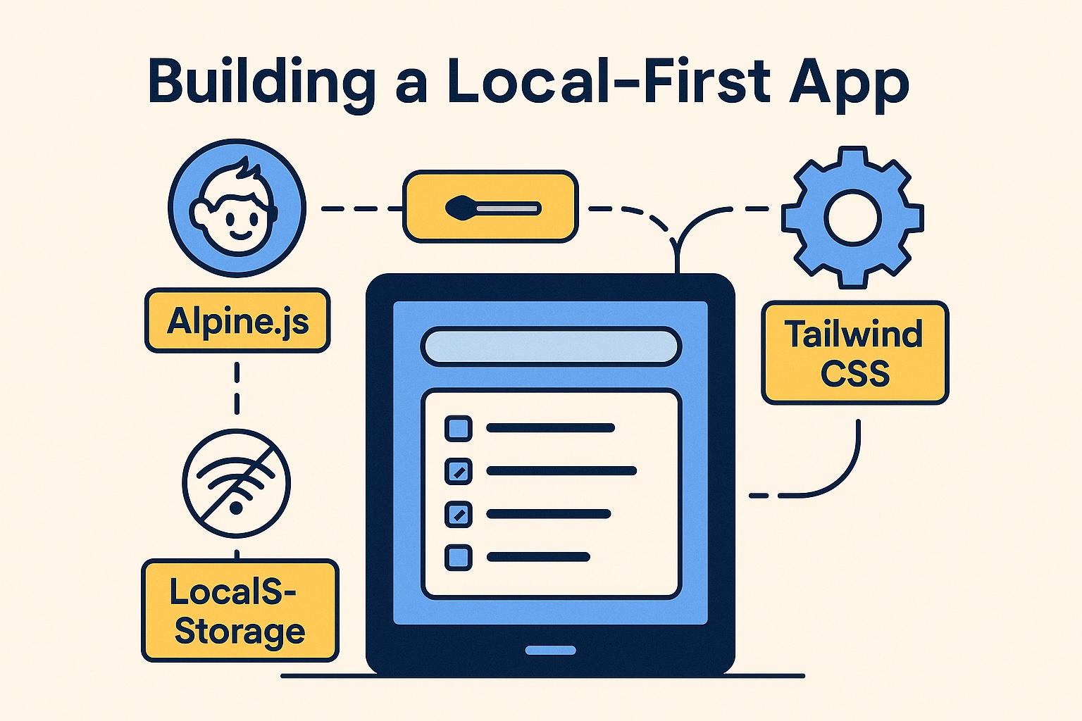 สร้างเว็บแอป Local-First ด้วย Alpine.js — เร็ว ปลอดภัย และไม่ต้องใช้เซิร์ฟเวอร์ - Simplico