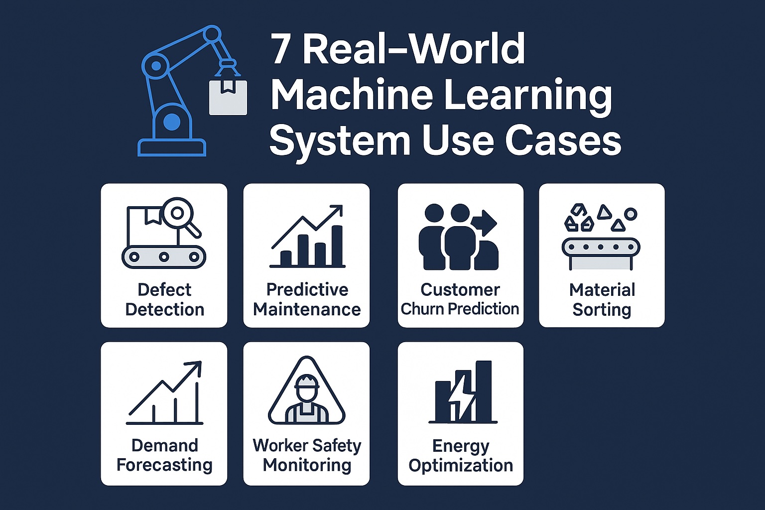 7 Real-World Machine Learning System Use Cases Transforming Businesses ...