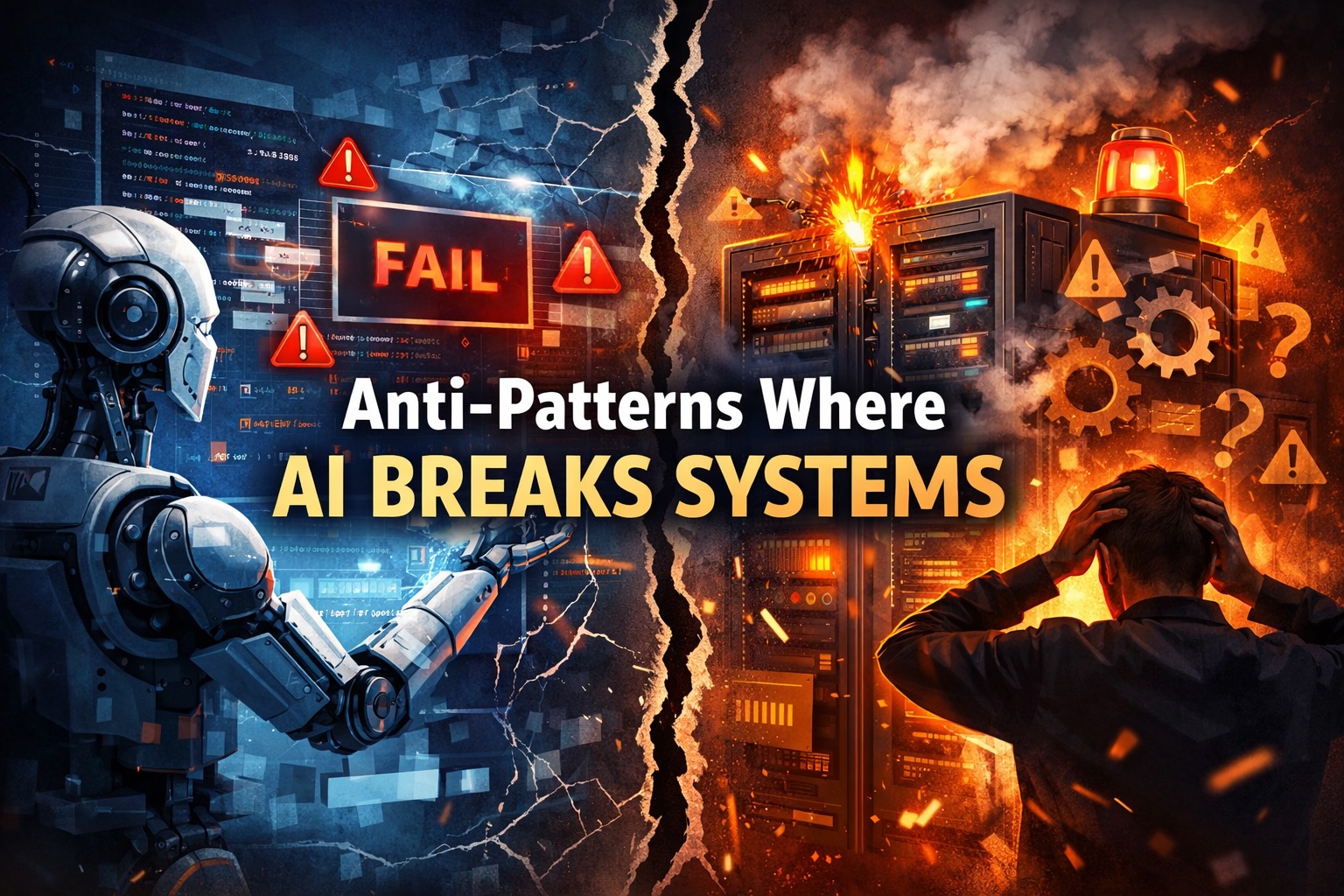 Anti‑Patterns Where AI Breaks Systems - Simplico