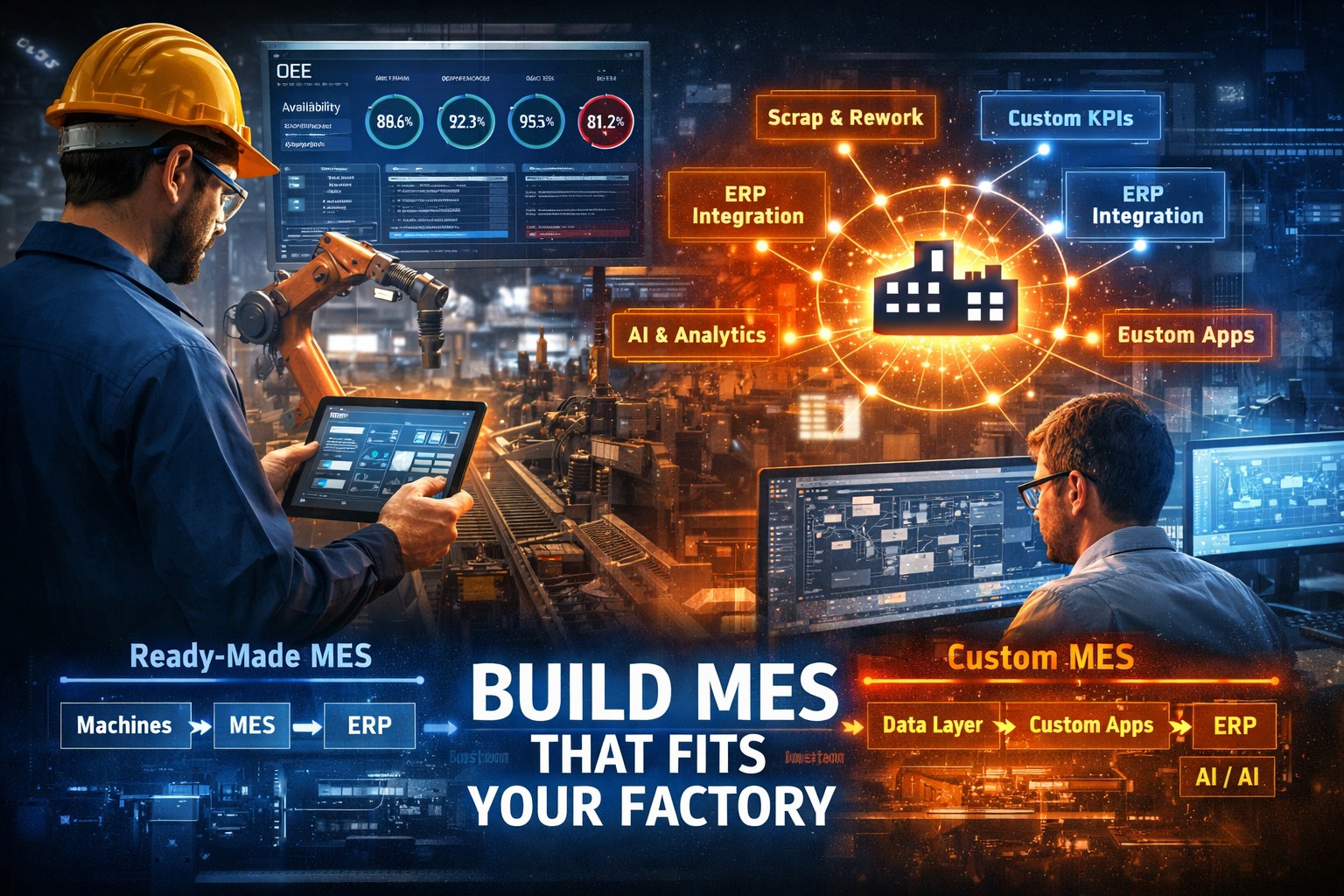 Why Custom-Made MES Wins Where Ready-Made Systems Fail - Simplico