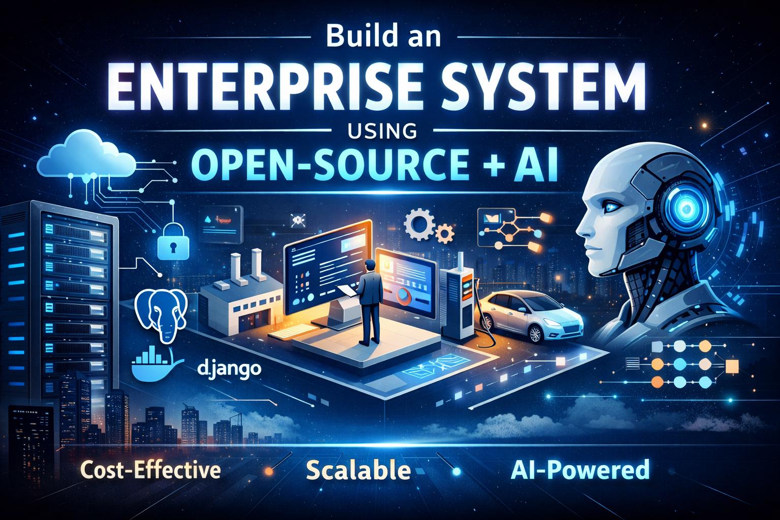 How to Build an Enterprise System Using Open-Source + AI - Simplico