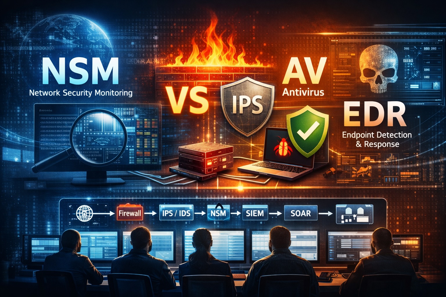 NSM vs AV vs IPS vs IDS vs EDR: What Your Security Architecture Is ...