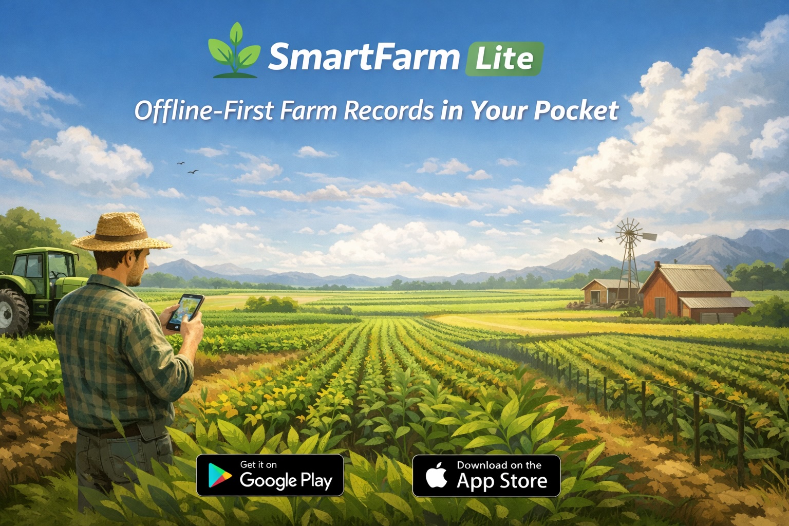 SmartFarm Lite — オフラインで使える、シンプルな農業記録アプリ - Simplico