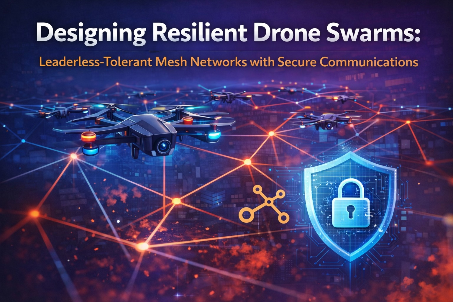 Designing Resilient Drone Swarms: Leaderless-Tolerant Mesh Networks ...